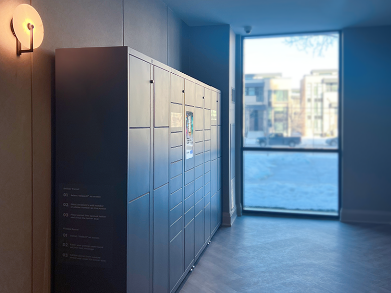 BlueBox Smart Locker - The Best Canadian Parcel Solution