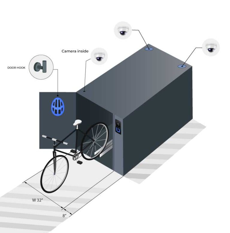 Bike Locker - BlueBox Smart Locker