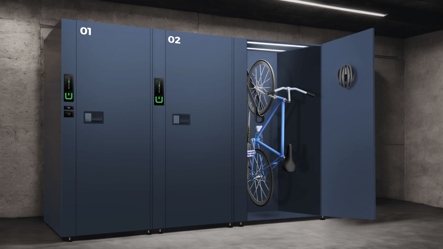 Bike Locker - BlueBox Smart Locker