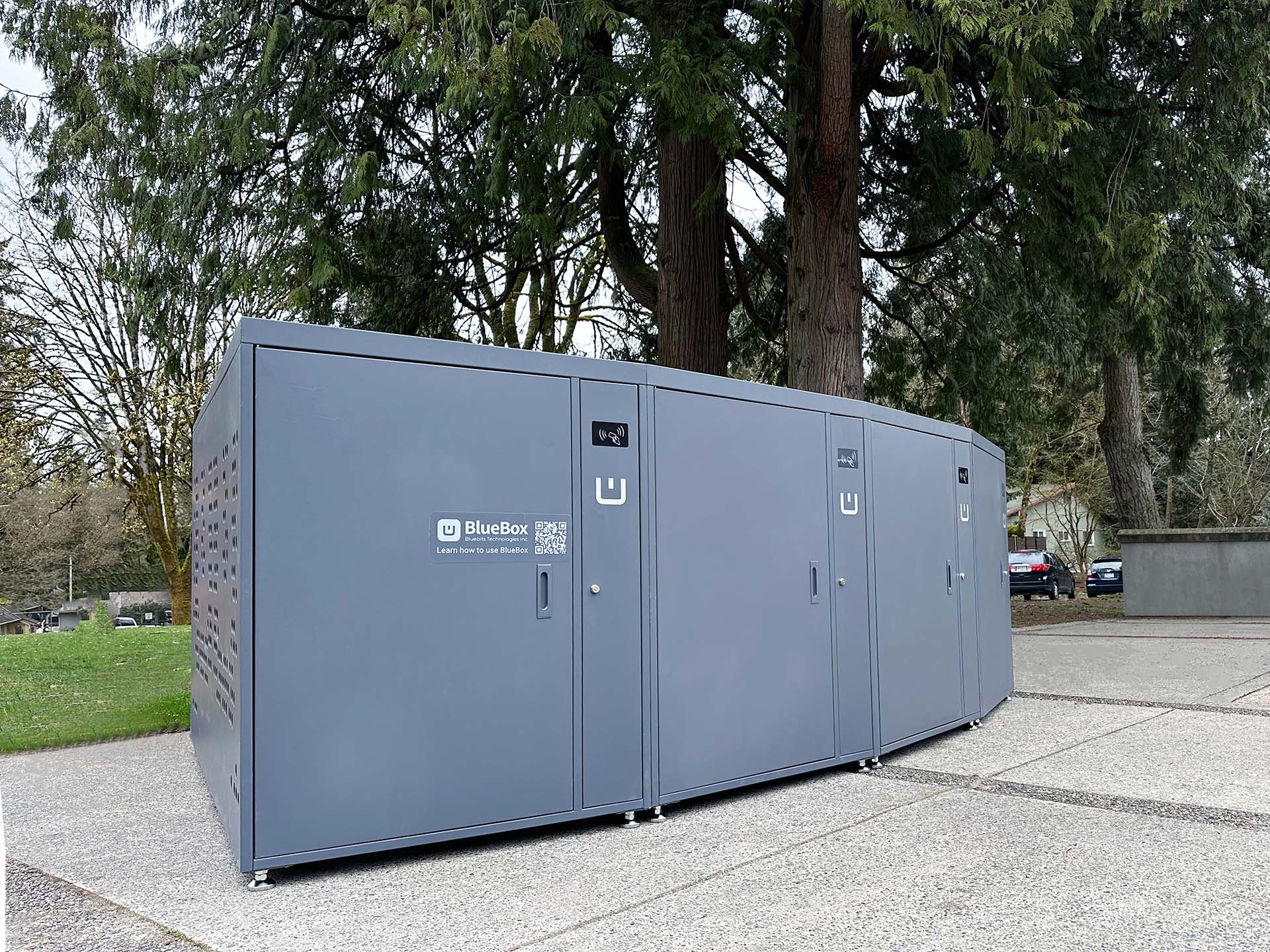 Bike Locker - BlueBox Smart Locker